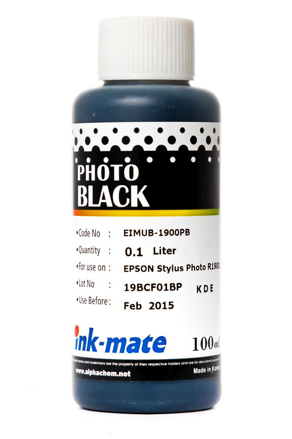 Чернила EIMB-1900A (для Epson Stylus Photo R1900/ R2000) Ink-Mate, чёрные, 100 мл: продажа, цена ...