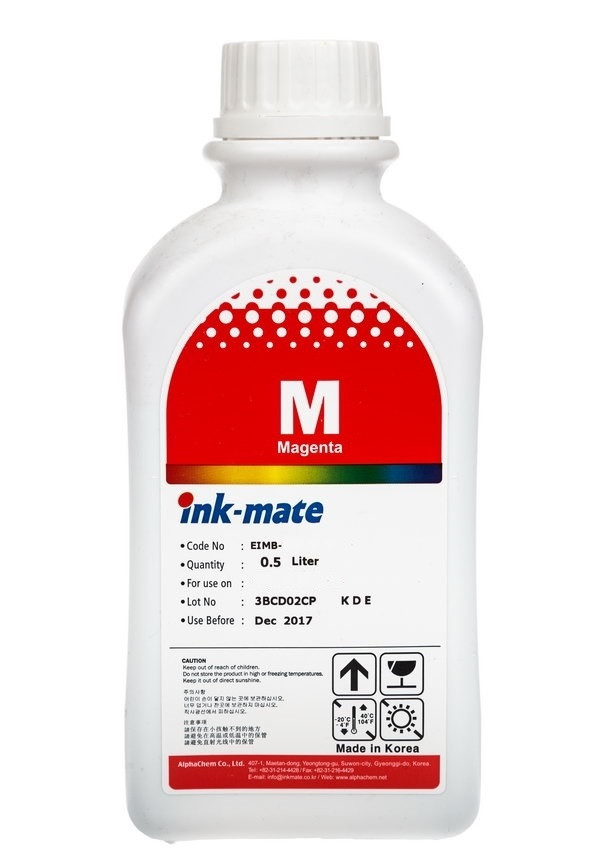 Чернила EIMB-200M (для Epson L100/ L120/ L132/ L210/ L222/ L310) Ink-Mate, пурпурные, 500 мл ...