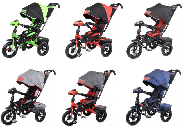 Детский трехколесный велосипед trike super formula с Bluetooth и USB ...