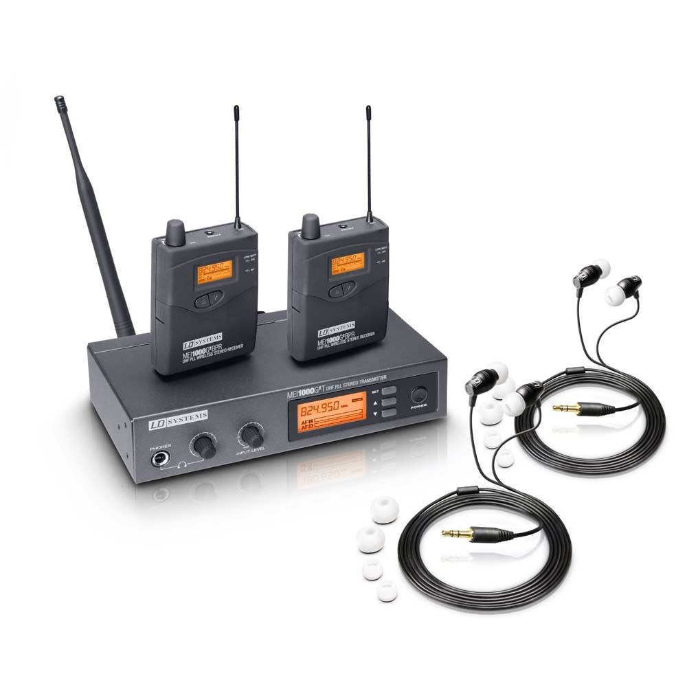 Радиосистема ушного мониторинга LD Systems MEI 1000 G2 BUNDLE: купить в ...