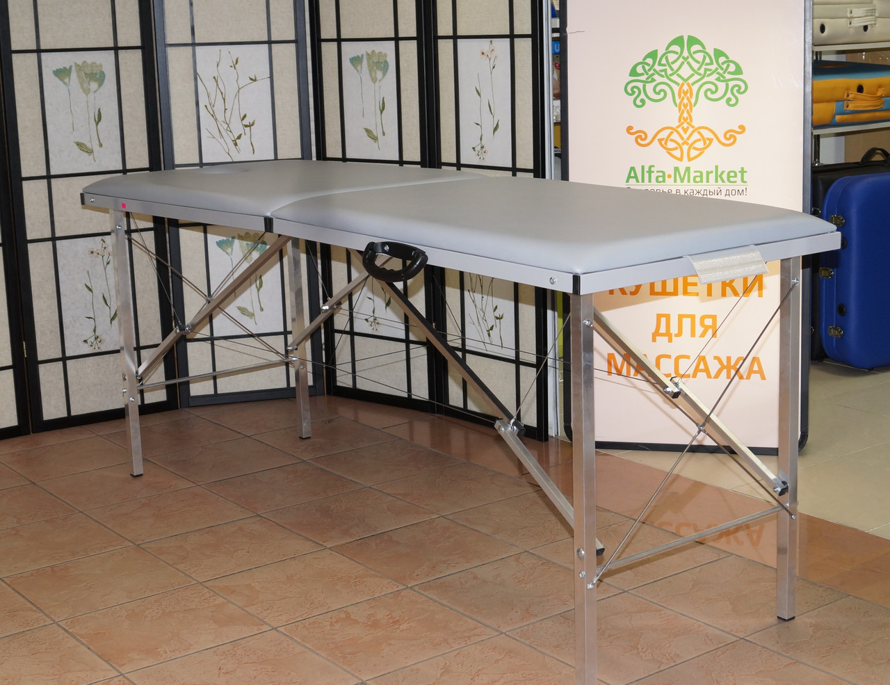 Прочная складная кушетка от производителя - alfamarket.by