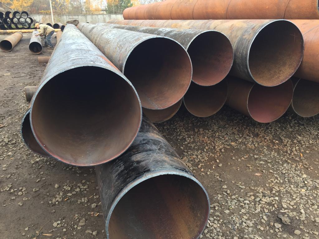 Труба б/у 530 х 7-8 мм. Used steel pipe 530 х 7-8 / 508 x 7-8 mm ...