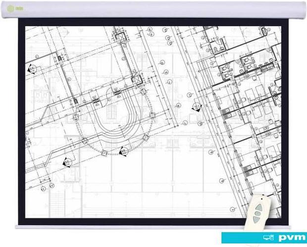 Проекционный экран CACTUS Motoscreen CS-PSM-180x180