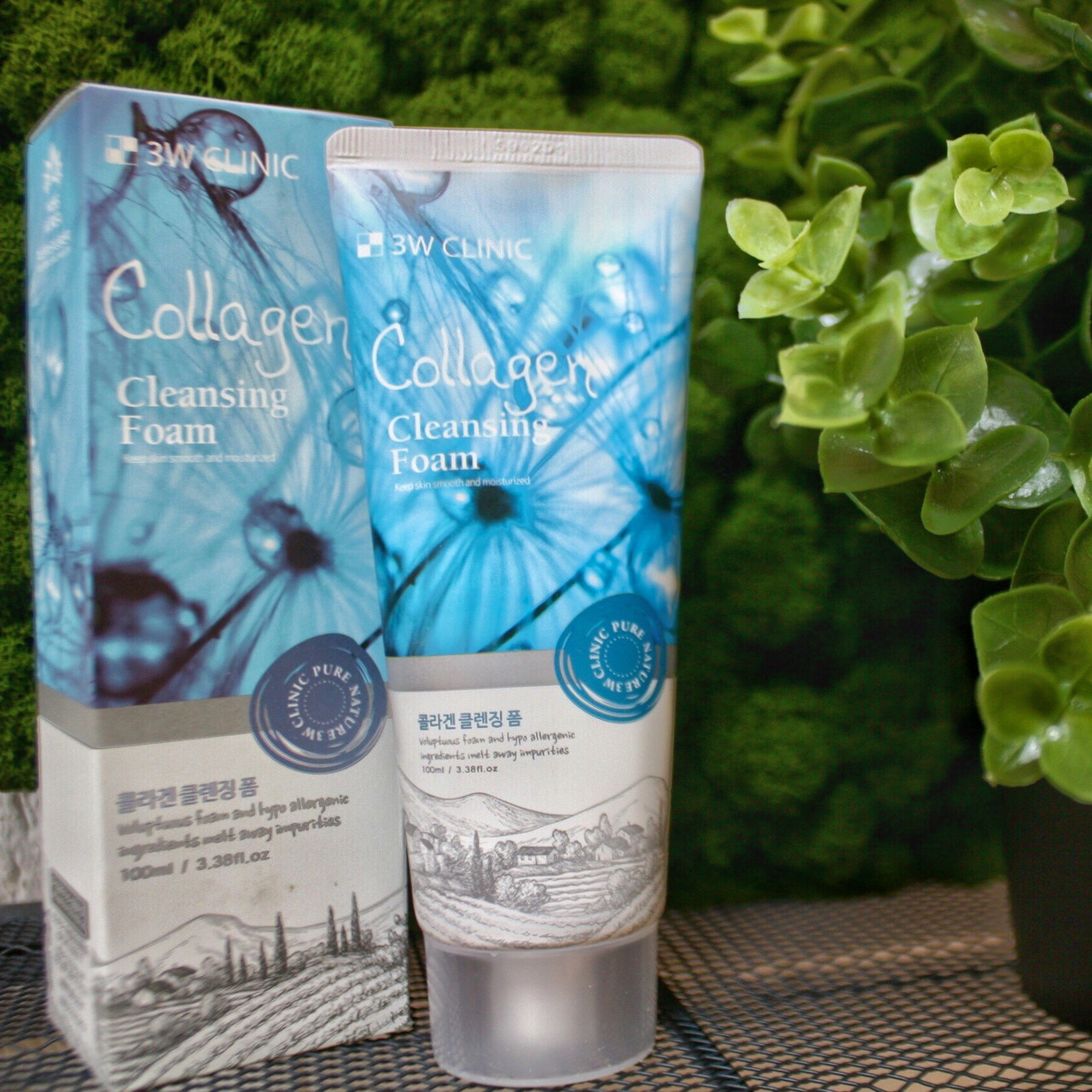 Пенка для умывания 3W Clinic Collagen Foam Cleansing, 100 мл купить в ...