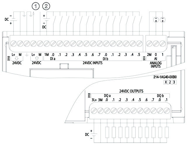 SIMATIC S7 S7-1200 CPU 1214C Wiring Diagrams PDF Electric, 57% OFF