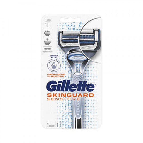 GILLETTE SKINGUARD Sensitive Бритва + кассета 1 шт