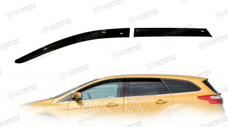 Ветровики Ford Focus 3 Wagon универсал с 2011- / Форд Фокус 3 Вагон ...