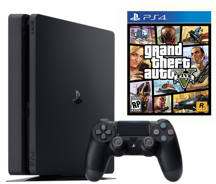 PlayStation 4 PS4 Slim 1TB GTA 5 ID 145778533 1409 Deal.by