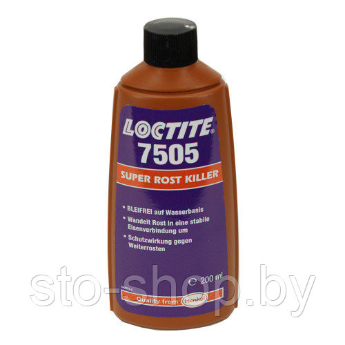 LOCTITE 7505 Преобразователь ржавчины в грунт Super Rost Killer 200мл ...