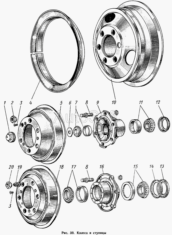 Барабан тормозной ГАЗ-53 задний арт. 53А-3502070-03: продажа, цена в ...