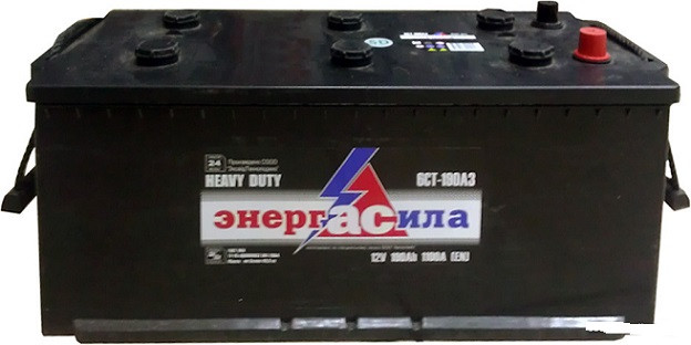 Автомобильный аккумулятор Энергасила Стандарт 6СТ-190Ah R+ (190 А/ч)