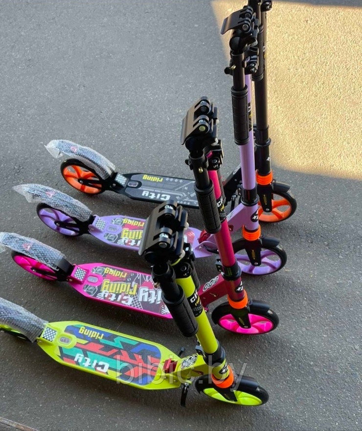 Подростковый двухколесный самокат Scooter до 100 кг: продажа, цена в ...