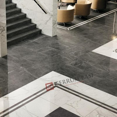 Бордюр из керамогранита Atlas Concorde Supernova Marble Frappuccino ...
