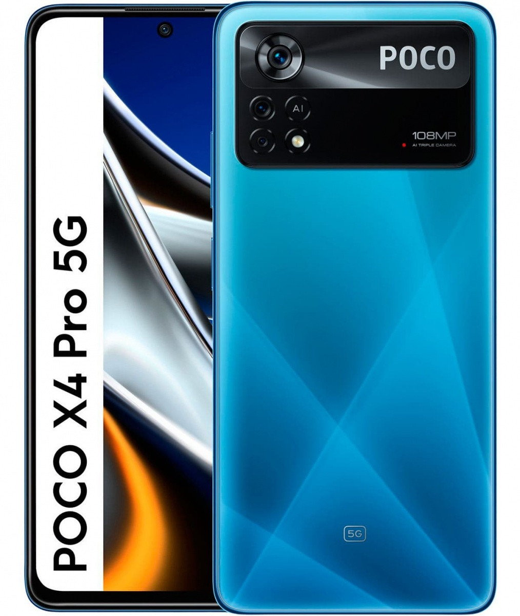 Купить Смартфон POCO X4 Pro 5G 6/128GB Синий по лучшей цене