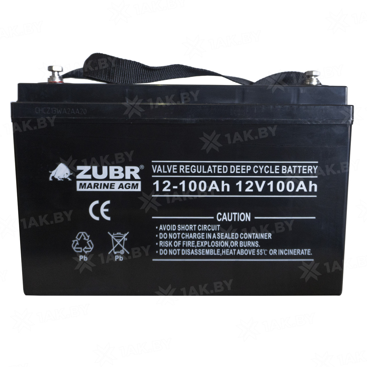 Аккумулятор ZUBR MARINE AGM (100 Ah,12 V) AGM - купить по лучшей цене в ...