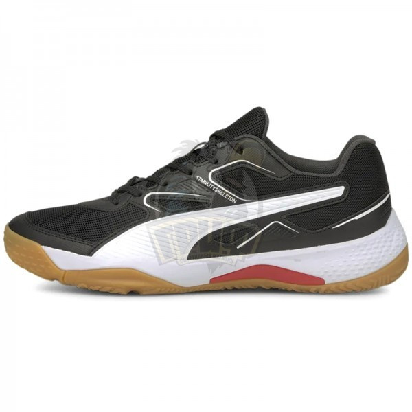 Кроссовки волейбольные Puma Solarflash (черный/белый) (арт. 10647105)