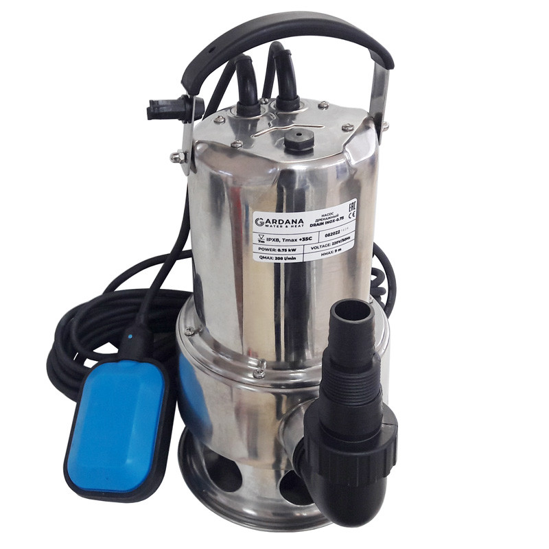 Дренажный насос GARDANA DRAIN INOX 0,75: продажа, цена в Минске ...