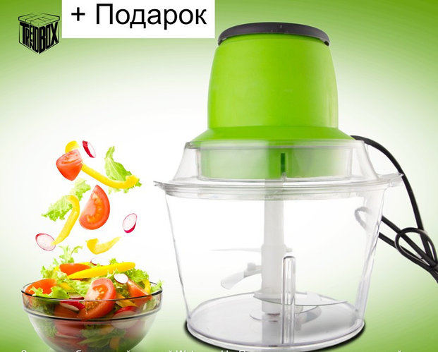 Кухонный комбайн (Электрический измельчитель Молния)+ подарок (ID ...
