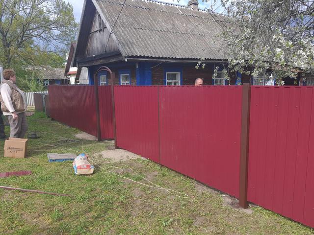 ЗАБОР МЕТАЛЛОПРОФИЛЬ: продажа, цена в Минске. Заборы и ограждения от ...