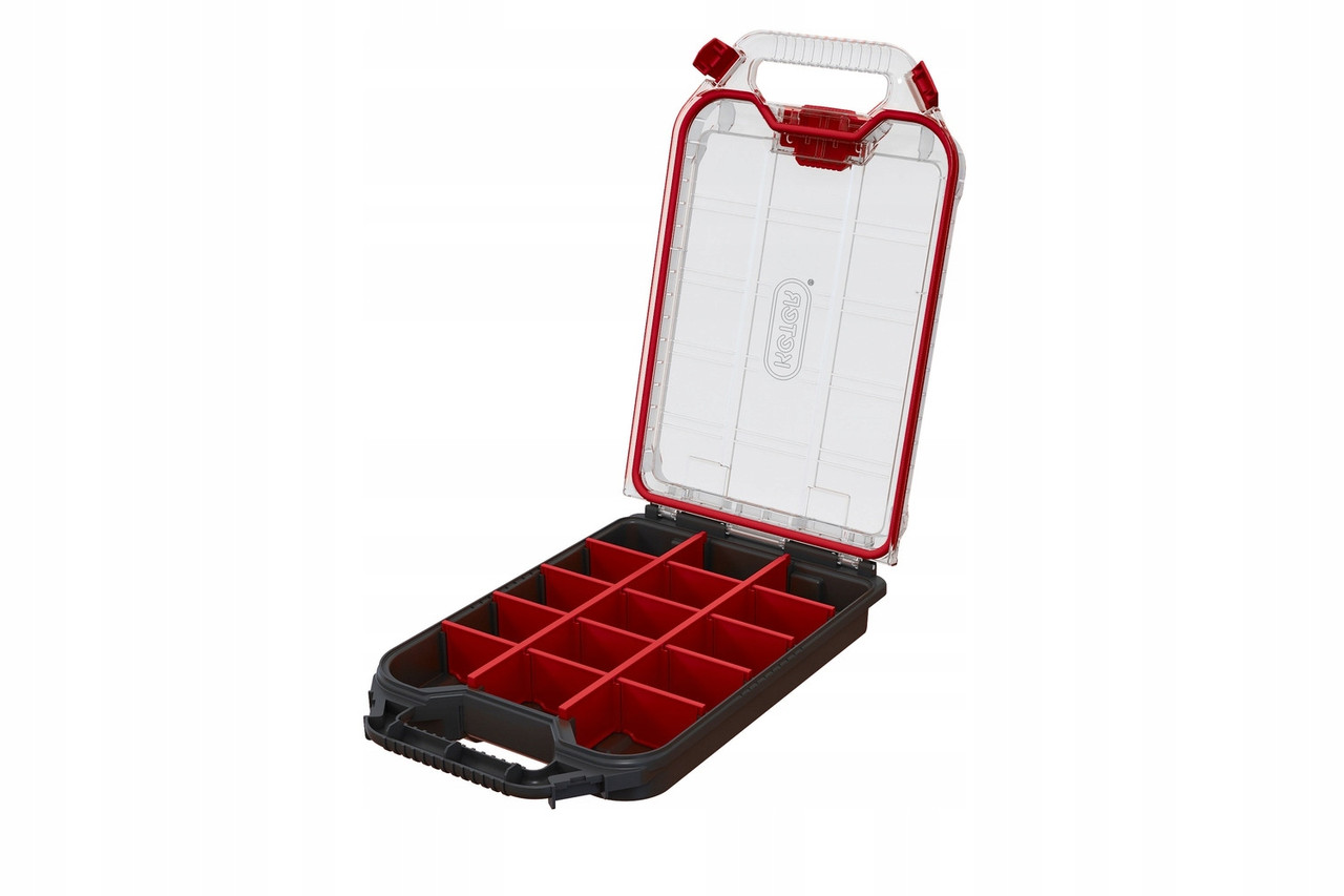 Органайзер Keter Stack'N'Roll Half Organizer, чёрный/красный: продажа ...