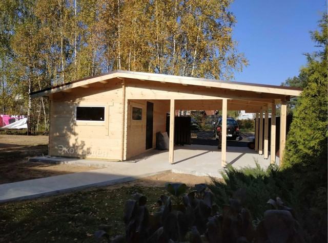 Хозяйственные постройки в Минской области от компании "www.eco-garden.by".