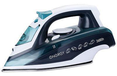 ENERGY Утюг Energy EN-347 бело-серый (2600Вт, пар, спрей, пар.удар ...