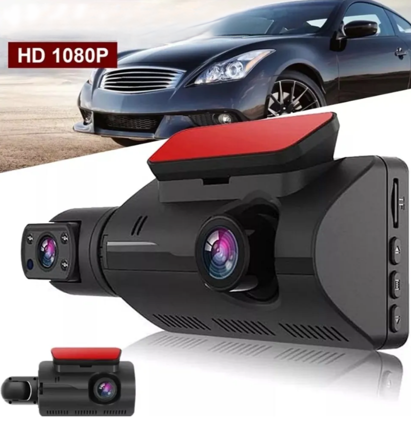 Видеорегистратор Vehicle BlackBOX DVR Dual Lens A68 с тремя камерами ...