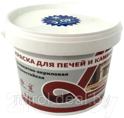 Краска Alfavit Термостойкая для печей и каминов