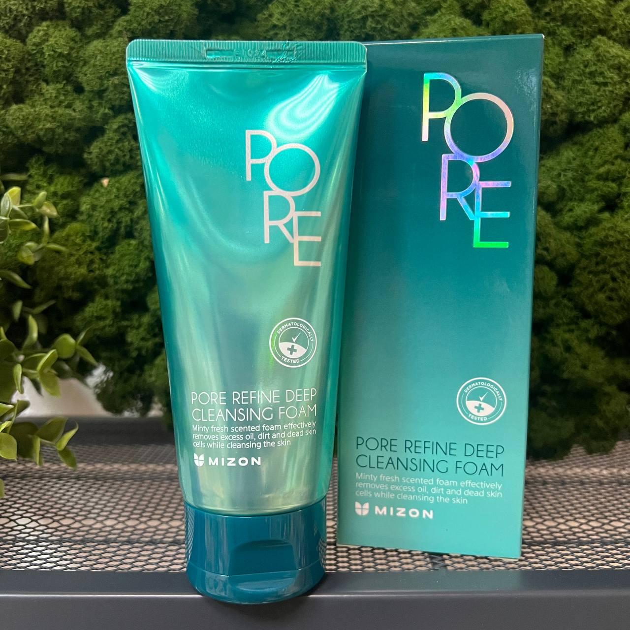 Пенка для кожи с расширенными порами MIZON Pore Refine Deep Cleansing ...