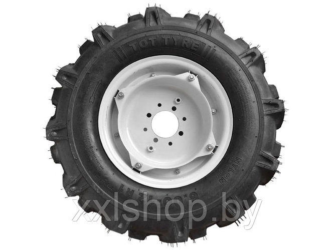 Колесо для мотоблока в сборе 6.00-12 (61х15) Индия TOT TYRES ...