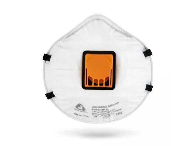 Респиратор JETA SAFETY JM-8622 формов. с клап. FFP2 (до 12 ПДК) (без ...