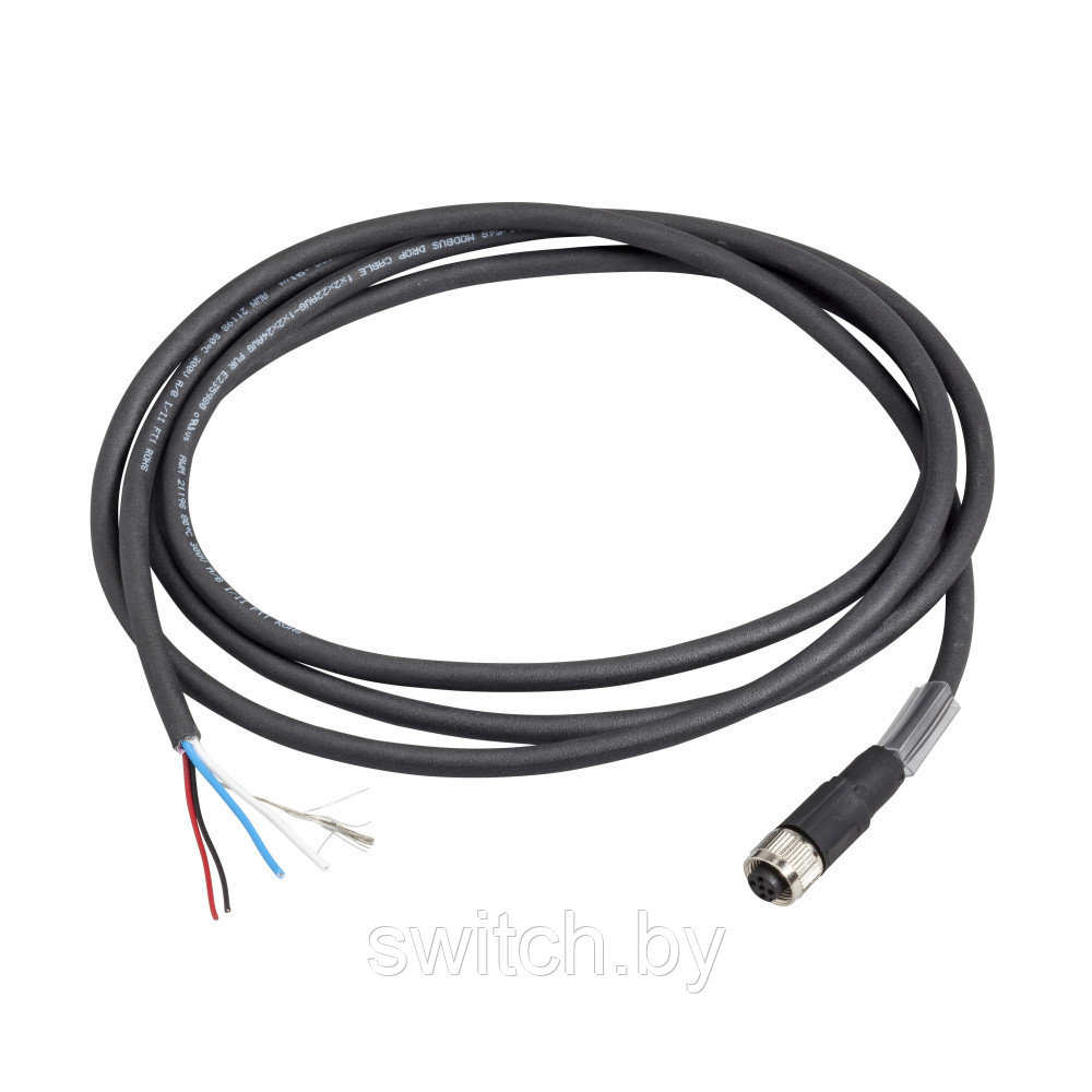 TCSMCN1F10 КАБЕЛЬ ЭКРАНИР.MODBUS, 10М, М12-ПРОВОДА (ID#216468901 ...
