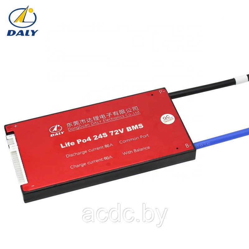 BMS LFP 24S 72V 60A DALY common port with balance по выгодной цене от "ATEK"