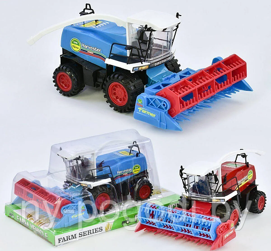 Игрушечный комбайн инерционный 0488-16 (ID#46623716), цена: 24.99 руб ...