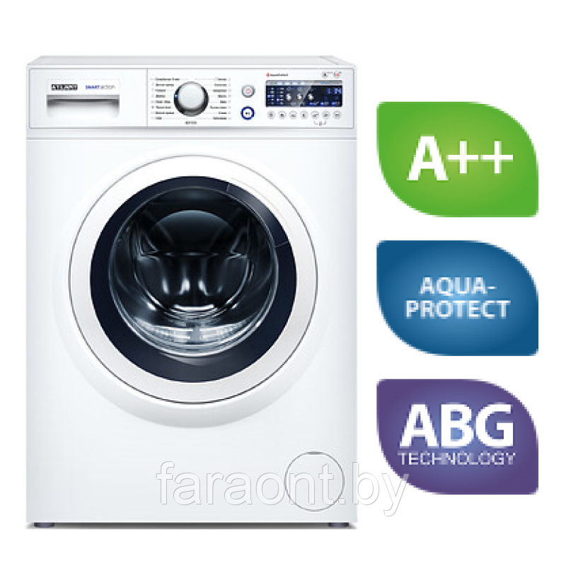 Машина стиральная ATLANT СМА 60С1010-00 /Серия 10 (SMART ACTION,до 6 кг ...
