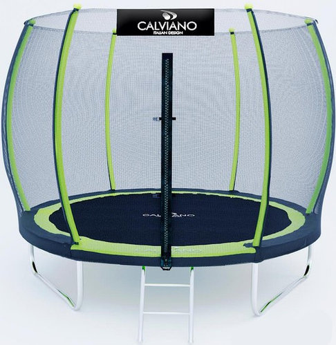 Батут Calviano Outside Master Green 312 см - 10ft (внешняя сетка, с ...