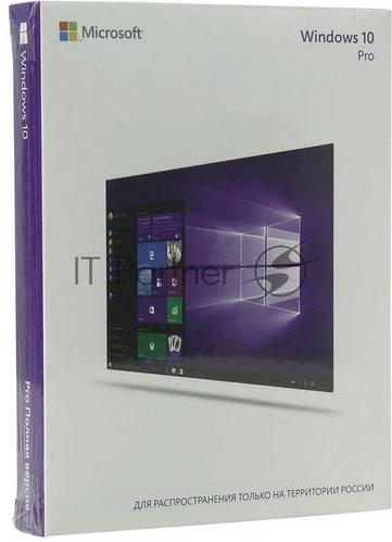 ПО Microsoft Windows 10 Pro Russian 32/64-bit Russia Only USB коробка ...