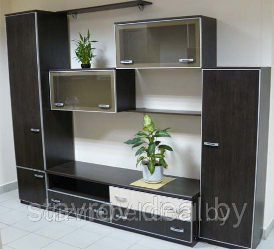Стенка цвета венге (ID#3140582), цена: 400 руб., купить на Deal.by